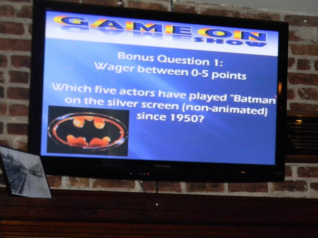 Game On Bar Trivia | TV-Style Game Shows | The Gameshow Experience