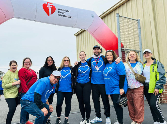 Heart Walk with Encompass Health Rehabilitation
