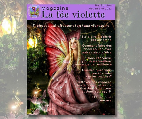 Magazine La fée violette - Édition 18 | lafeeviolette