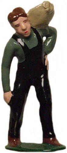 #108 - Man Carrying Sack | Barclay CO.