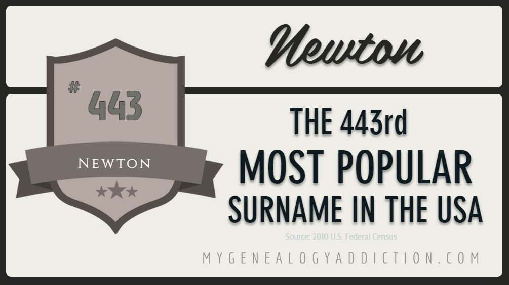Newton family history, statistics, genealogy resources and more