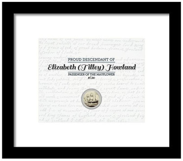 Elizabeth (Tilley) Howland, Mayflower Passenger