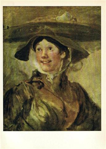 "The Shrimp Girl" Artwork by William Hogarth