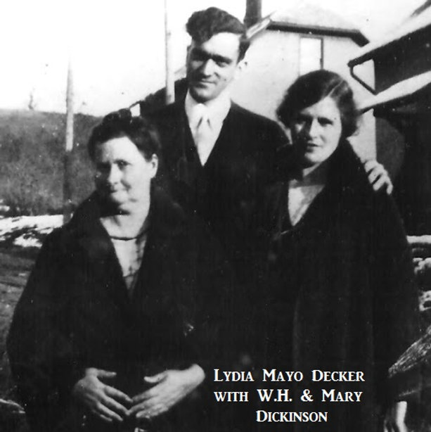 Wanted! Information about the death of Lydia (Mayo) Decker