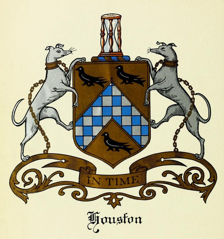 Houston Coat of Arms and other free genealogy resources