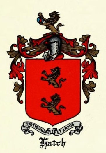 Hatch Coat of Arms and other free genealogy resources