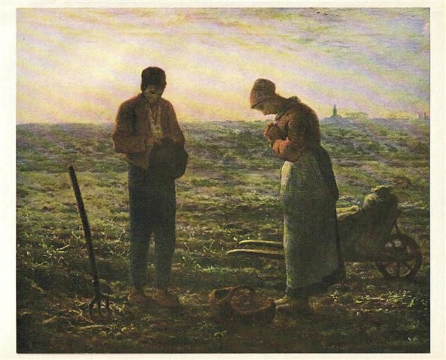 "THE ANGELUS" Artwork by Jean-Francois Millet