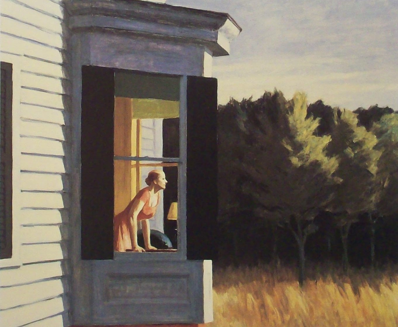 "CAPE COD MORNING" Artwork by Edward Hopper (1882-1967)