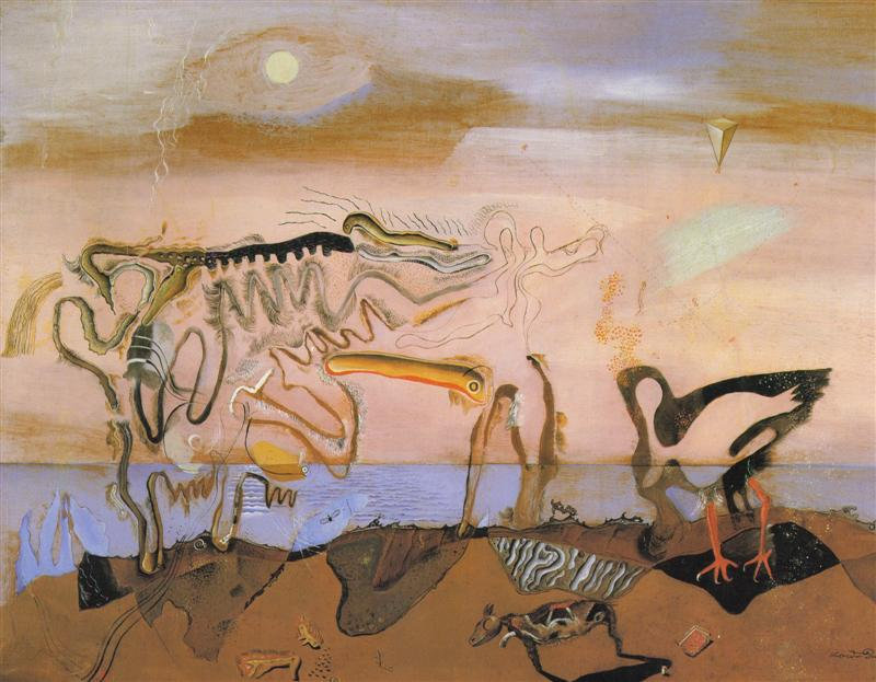 "THE SPECTRAL COW" Artwork by Salvador Dali