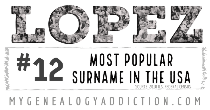 Lopez family history, statistics, genealogy resources and more