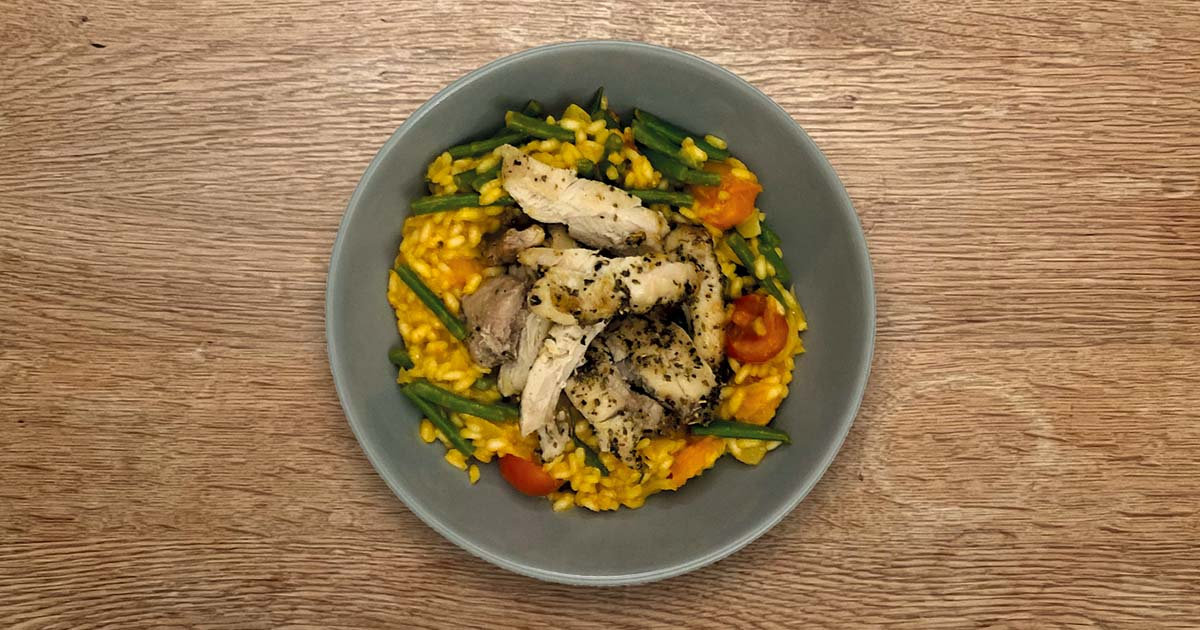Baked Chicken Risotto