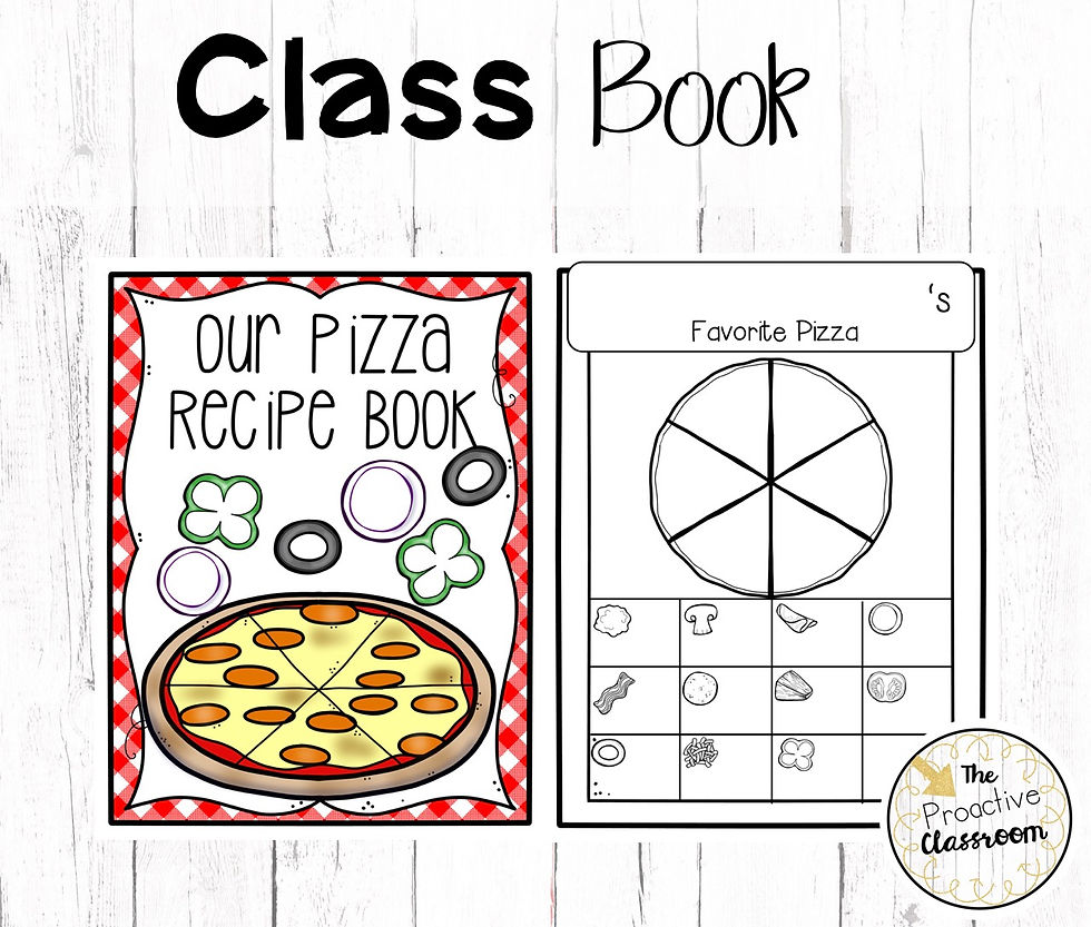 Pizza Parlor Dramatic Play