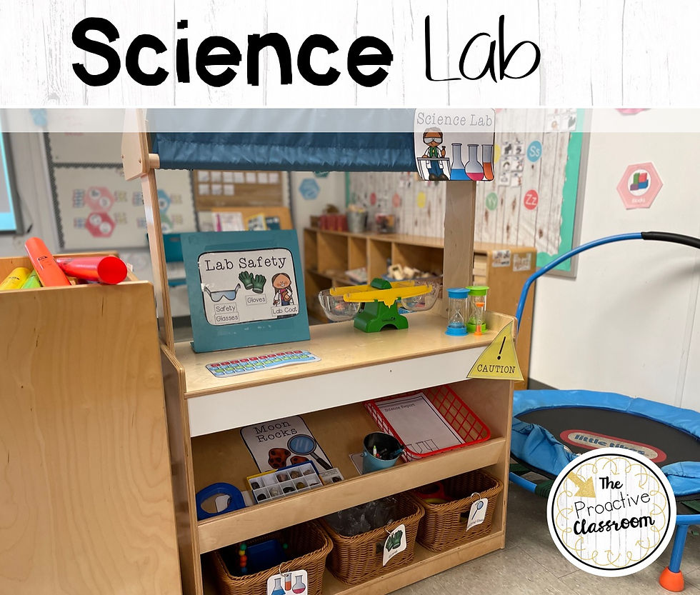 Space Dramatic Play Center -- Preschool