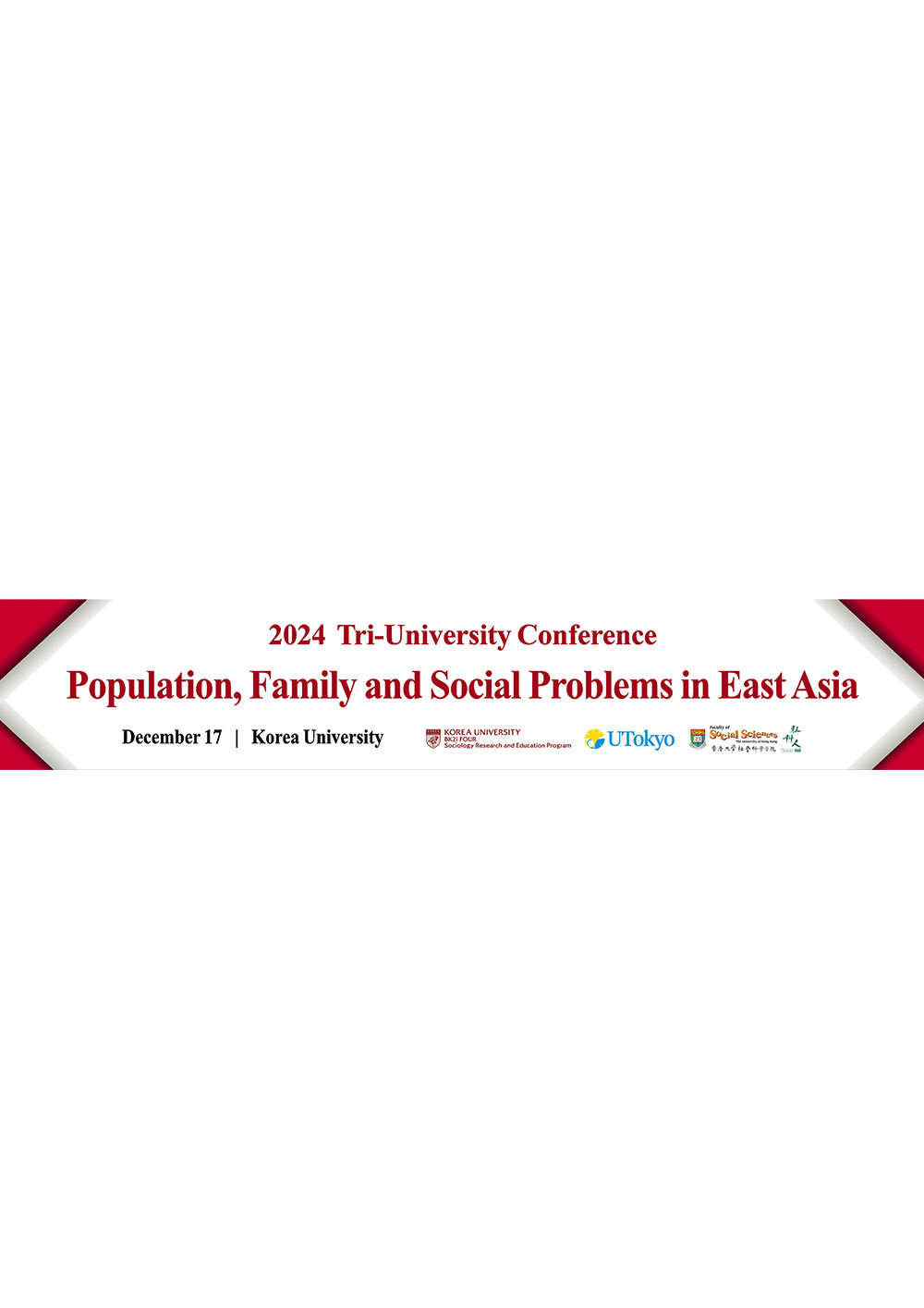 2024 Tri-University Conference: Population, Family and Social Problems ...