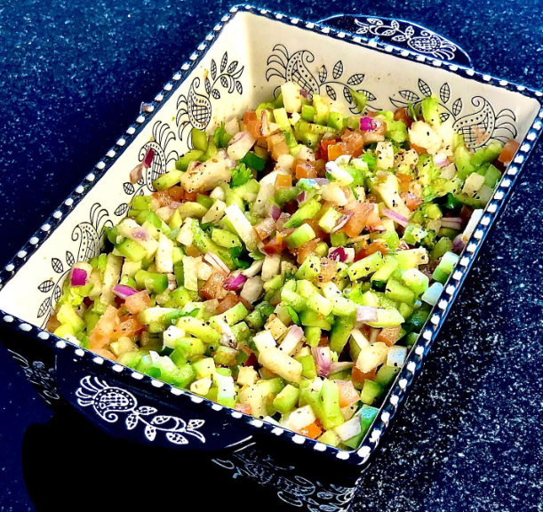 Ceviche de jícama