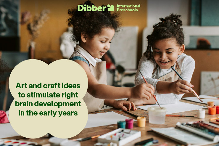 Art and Craft Ideas to Stimulate Right Brain Development in the Early Years