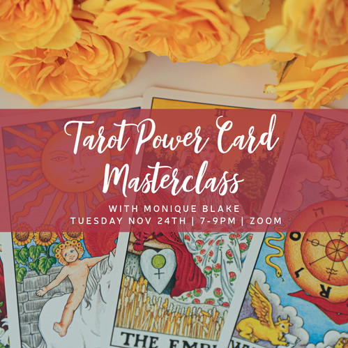 Tarot Power Card Masterclass | Red Tent Goddess
