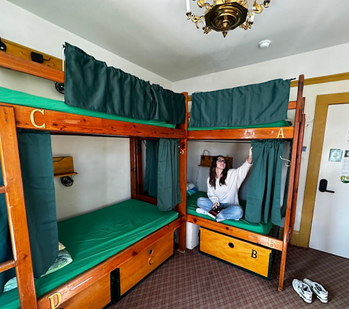 hostel room size