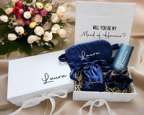 Personalised Bridesmaid Deluxe Proposal Box | Storks And Rainbows