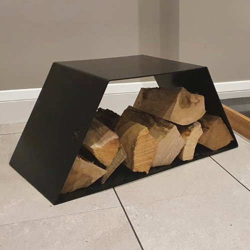 Half Hexagon Log Store | Wooley Fabrication