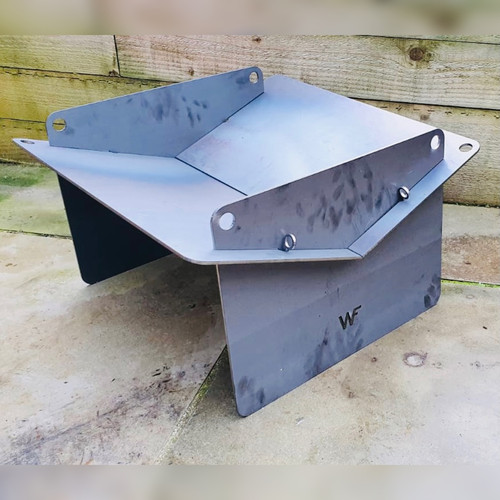 Large Collapsible Fire Pit/ Log Burner | Wooley Fabrication