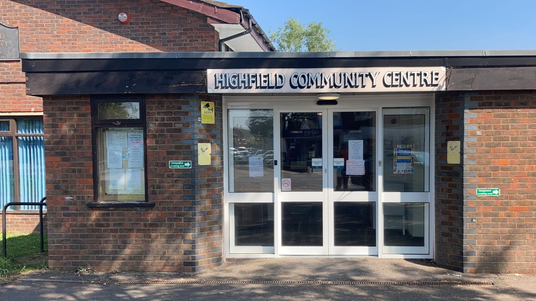 Highfield Community Centre. Welcoming to all. England