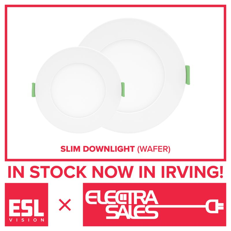 Take a look at the Wafer Series Slim Downlights from ESL Vision!
