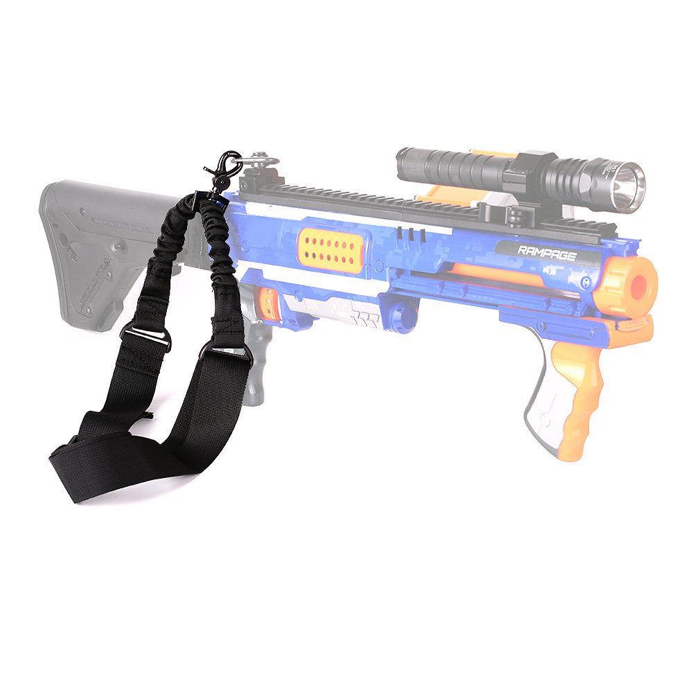 AK Tactical 1 Point Bungee Sling Strap 3 Colours for Nerf | AK Blaster MOD