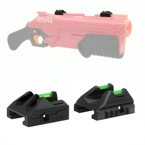 AKBM Fiber Optic Dot Sight for Nerf Tactical Rail | AK Blaster MOD