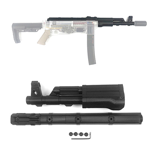 Maliang 3D Rail Barrel Kit AKX-A for Colonel WASP 76 | AK Blaster MOD