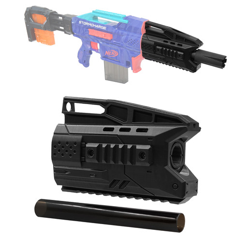 AKBM Wild Barrel Extension for Nerf Stormcharge | AK Blaster MOD