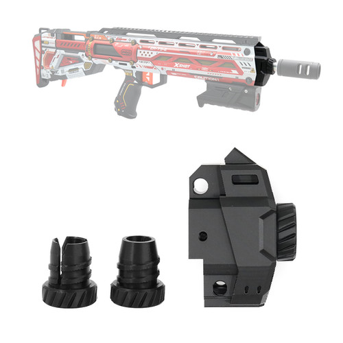 Printed Muzzle Quick Swap Barrel for X-Shot Longshot | AK Blaster MOD