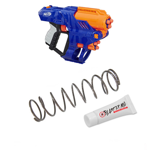 Nerf ShellStrike 6KG Spring Alpha Strike | AK Blaster MOD