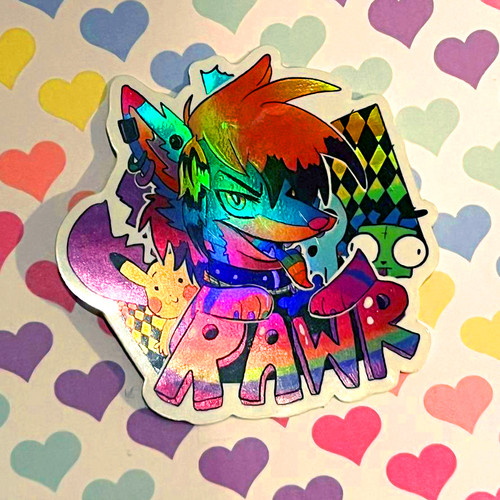 RAWR Sticker | zakeno