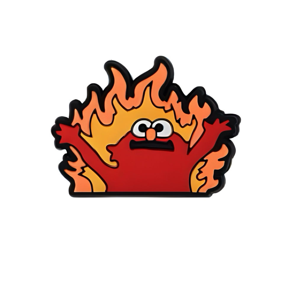 Elmo Fire Meme | DOS NENAS