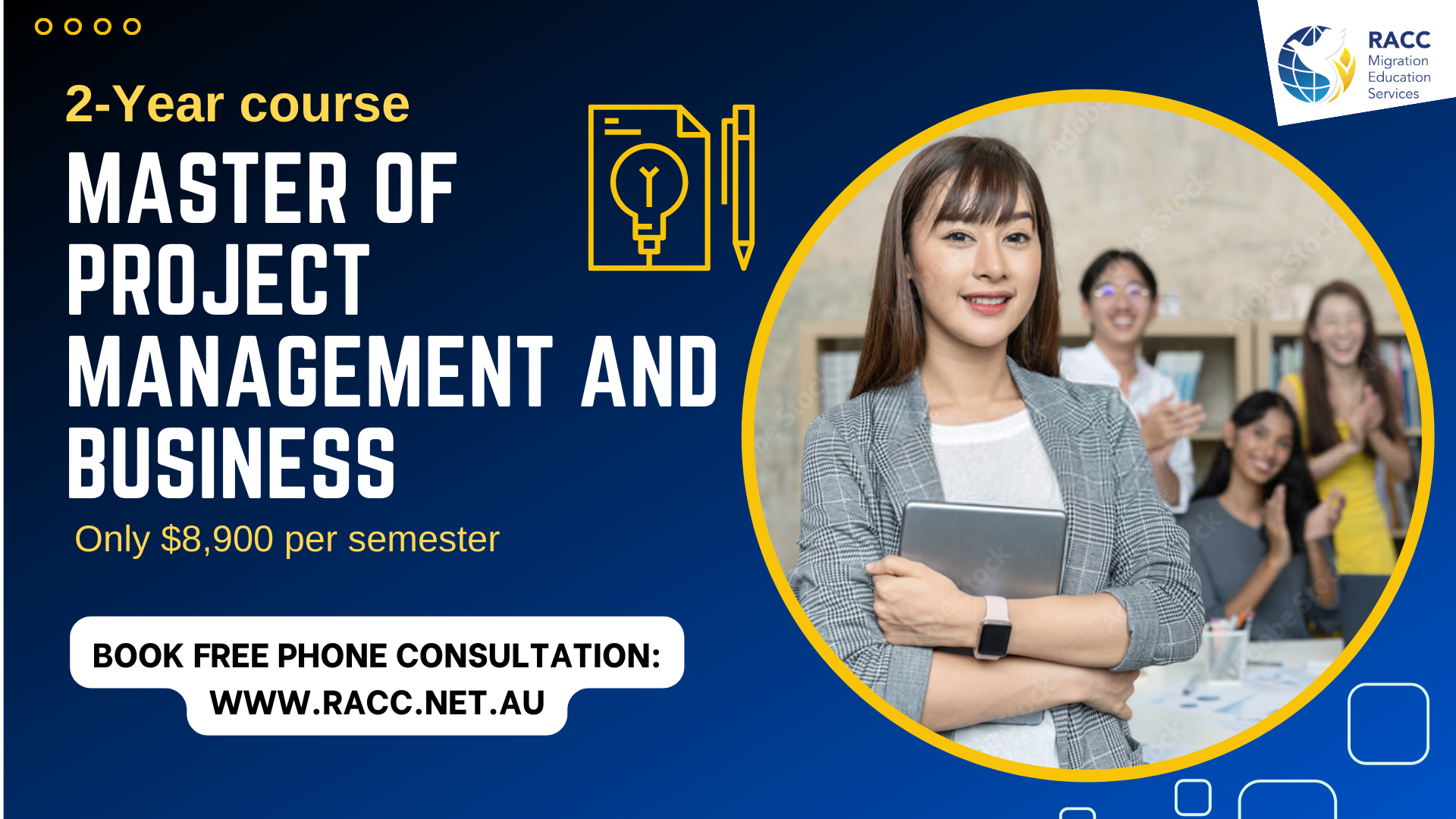 Master of Project Management and Business