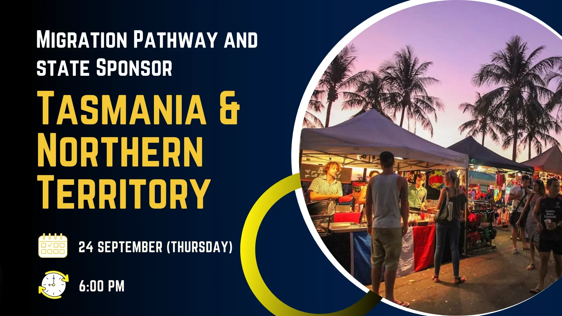 Migration option: Tasmania & Northern Territory