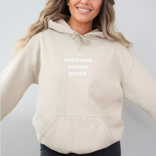 Emotional Support Hoodie | Stay Design