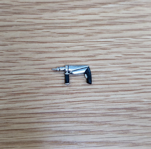 1/12 dolls house Miniature Drill driver tool Toolbox | LittleGreenWorkshop