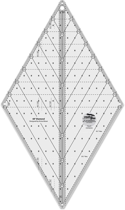 60 degree triangle ruler patterns