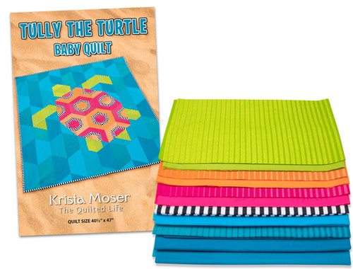 Tully the Turtle Tropical Colors Fabric Kit with or without Pattern ...