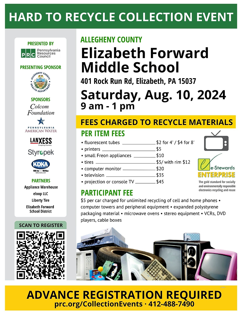 Hard to Recycle Collection Event