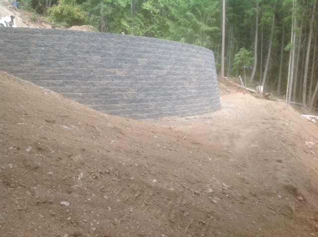 Allan Block Retaining Walls | Shuswap Lake | Jay.Kel. Landscaping