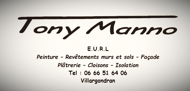 Accueil | Eurl Tony Manno