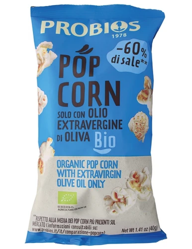 Popcorn 40g ProBios | NaturaliOrganicMalta