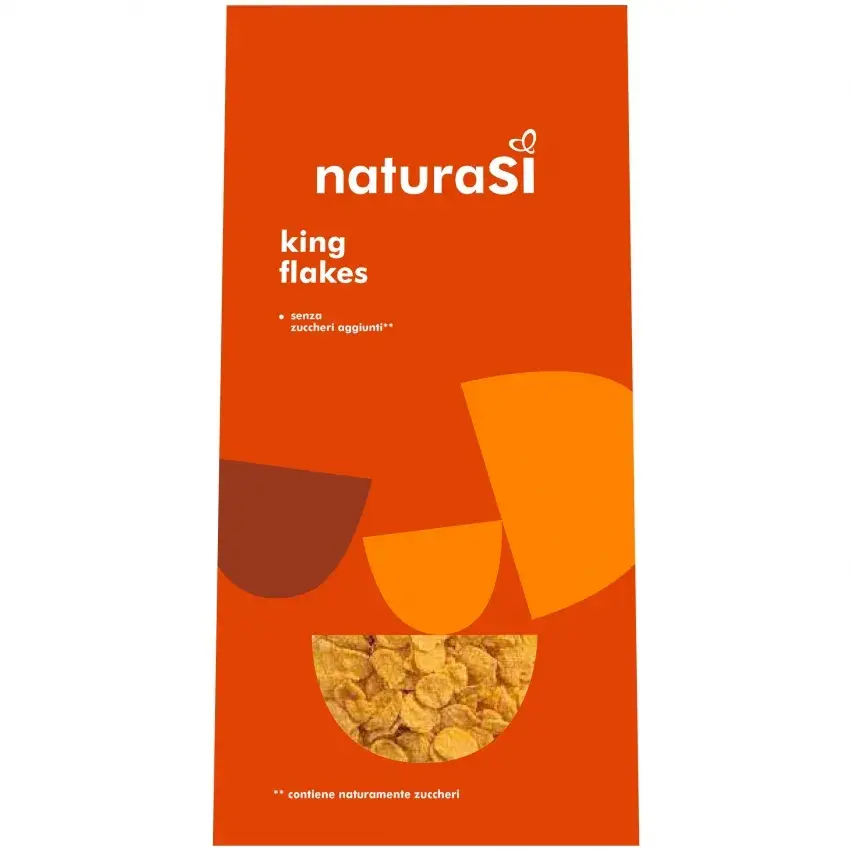 King Flakes 375g NaturaSi | NaturaliOrganicMalta