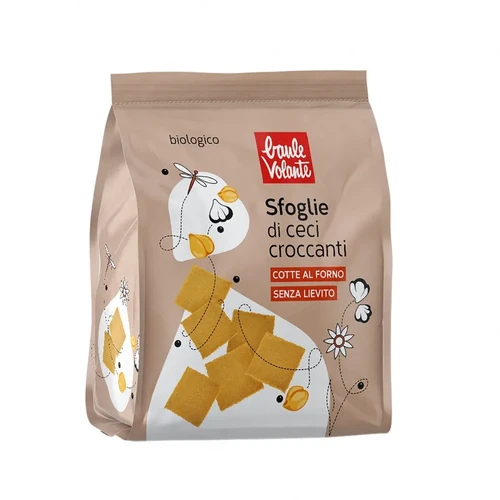 Crispy Chickpea Sheets 100g Baule Volante | NaturaliOrganicMalta