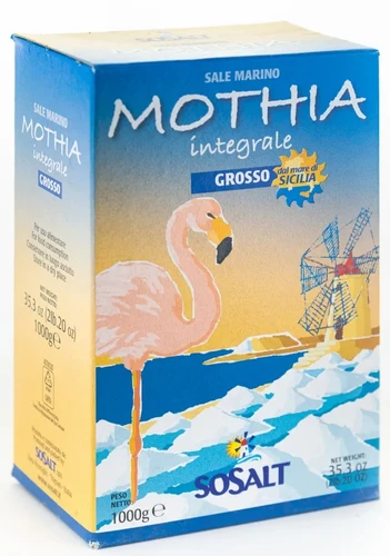 Coarse Sea Salt 1kg Mothia | NaturaliOrganicMalta