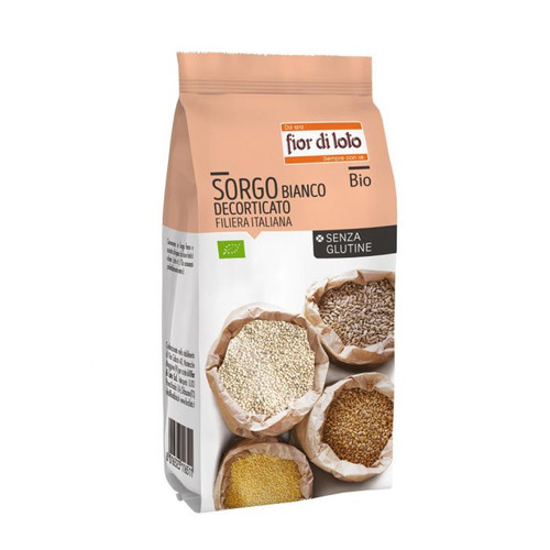 Hulled White Sorghum 400g Fior di Loto | NaturaliOrganicMalta