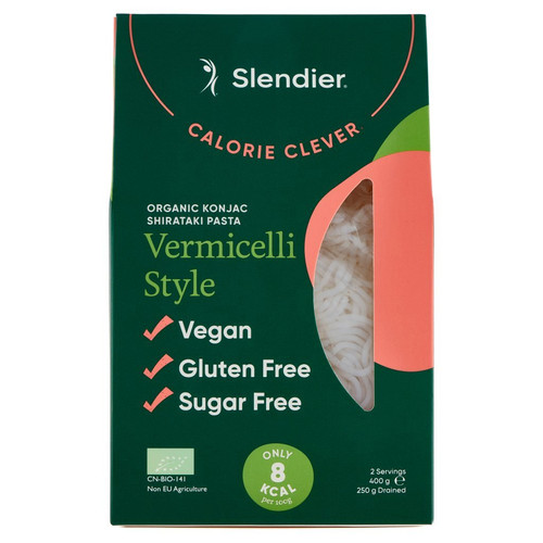 Konjac Shirataki Pasta Vermicelli Style 400g Slendier ...